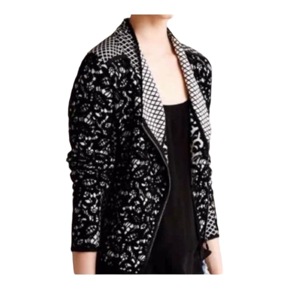 Moth | Jackets & Coats | Anthropologie Moth Stretchy Sweater Moto ...